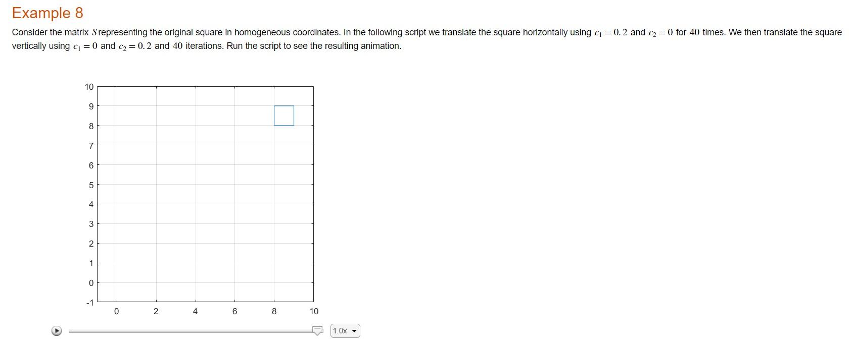 Consider EXAMPLE 8 in the livescript. Modify the | Chegg.com