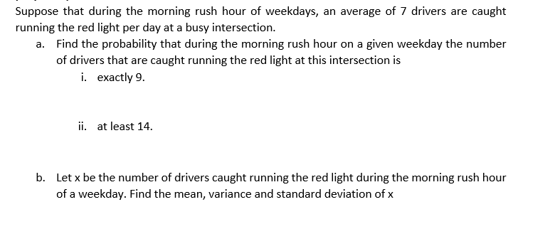 Solved Suppose that during the morning rush hour of | Chegg.com
