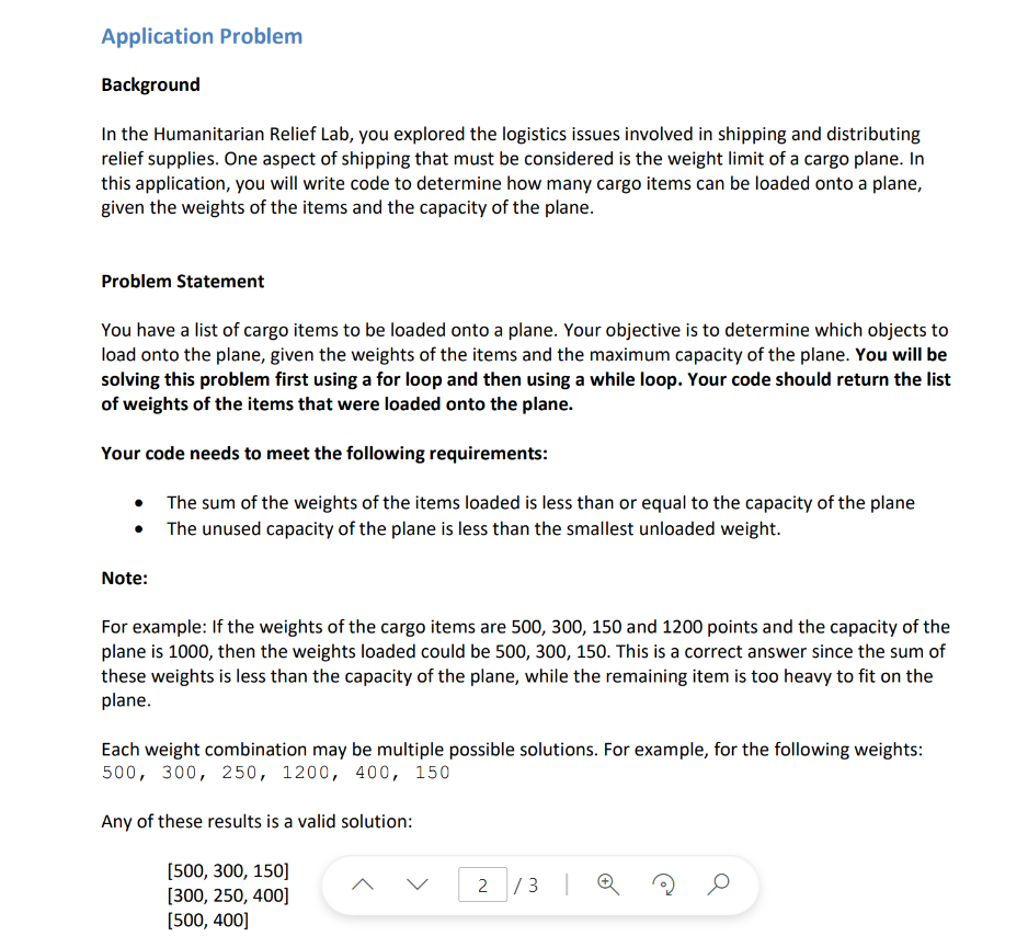 Solved Background In the Humanitarian Relief Lab, you | Chegg.com