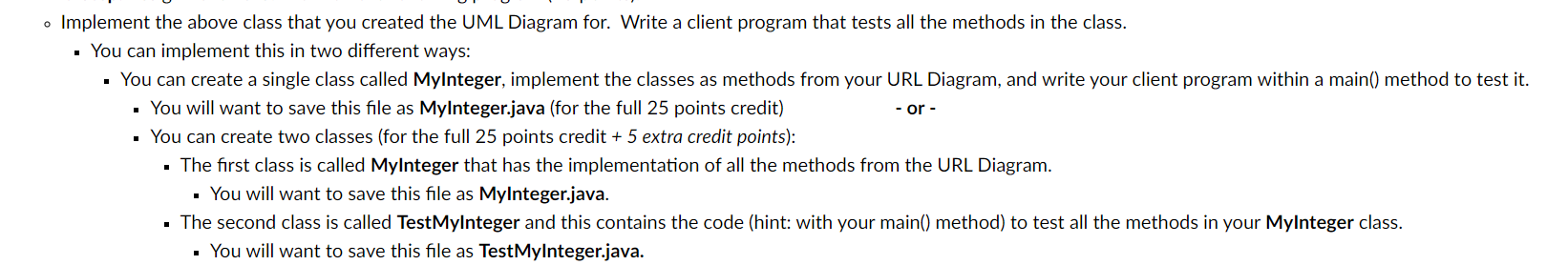 Solved Work on the following UML Diagram (25 | Chegg.com