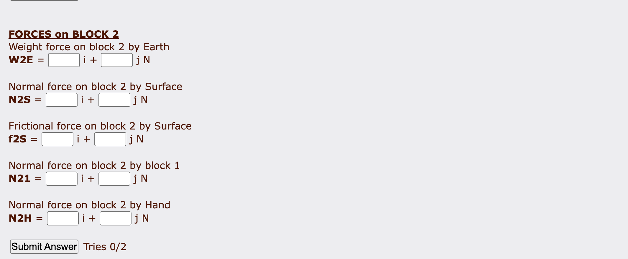 Solved Block 1(m1=3 kg) and block 2(m2=7 kg) are adjacent to | Chegg.com