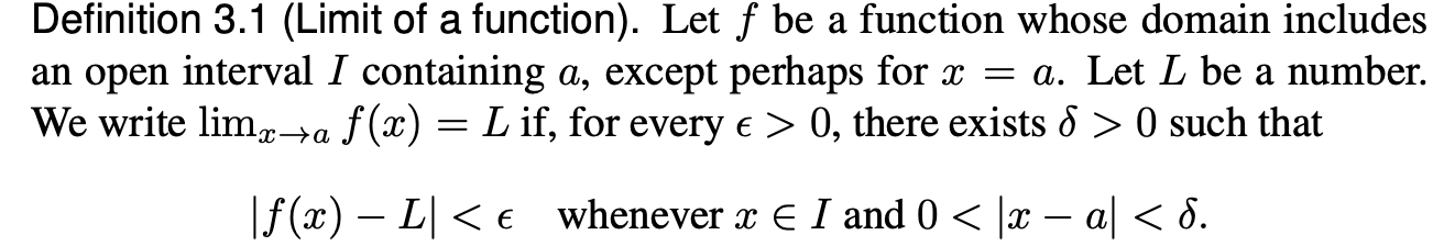 Solved This problem explores roles of ϵ and δ in Definition | Chegg.com