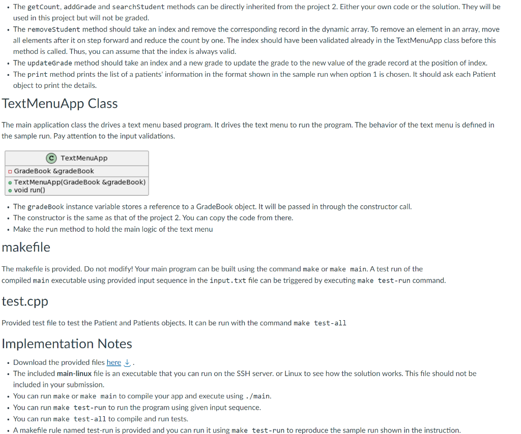 Solved Overview Develop a grade book system that allows | Chegg.com