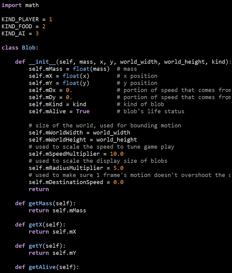 Exercise: Blob Collision ### Description For this | Chegg.com
