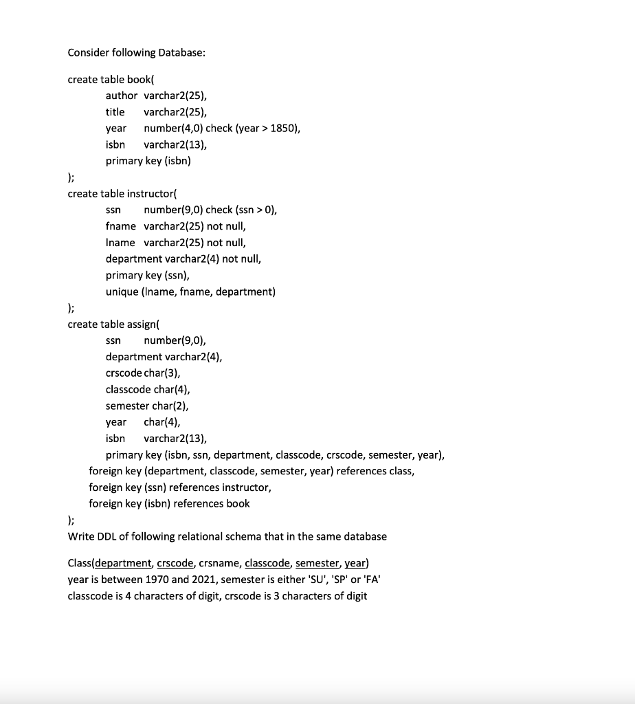Solved Write following in relational algebra. 1. Find ISBN | Chegg.com