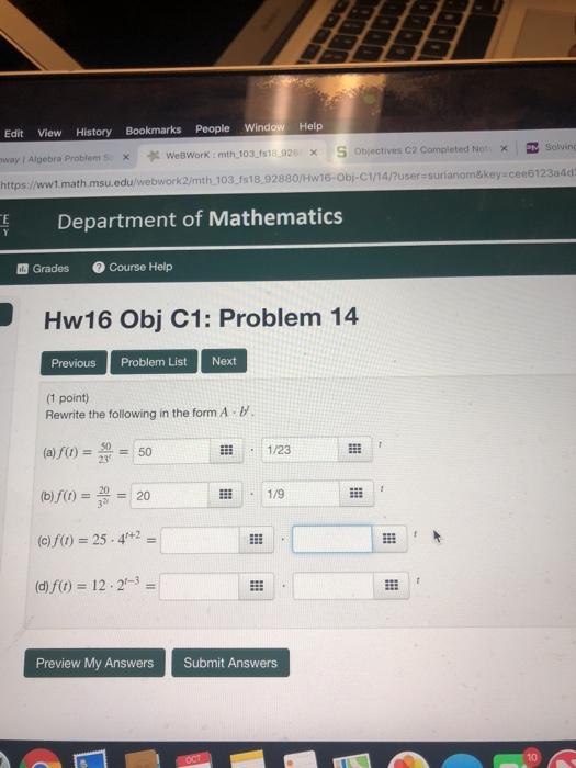 Solved Edit View History Bookmarks People Window Help way | Chegg.com