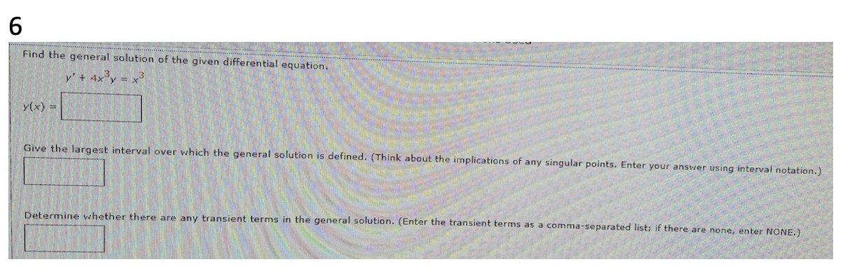 [Solved]: Find the general solution of the given differenti