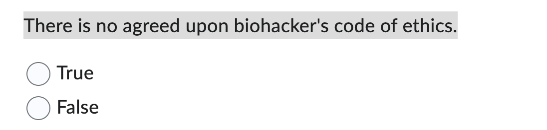 Solved DIY biology is driven by a insatiable deep seeded | Chegg.com