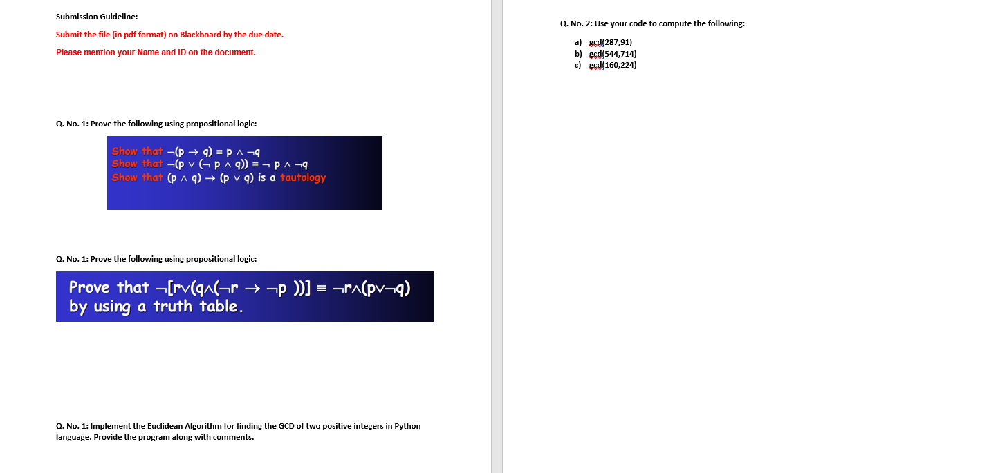 Solved Submission Guideline: Q. No. 2: Use your code to | Chegg.com