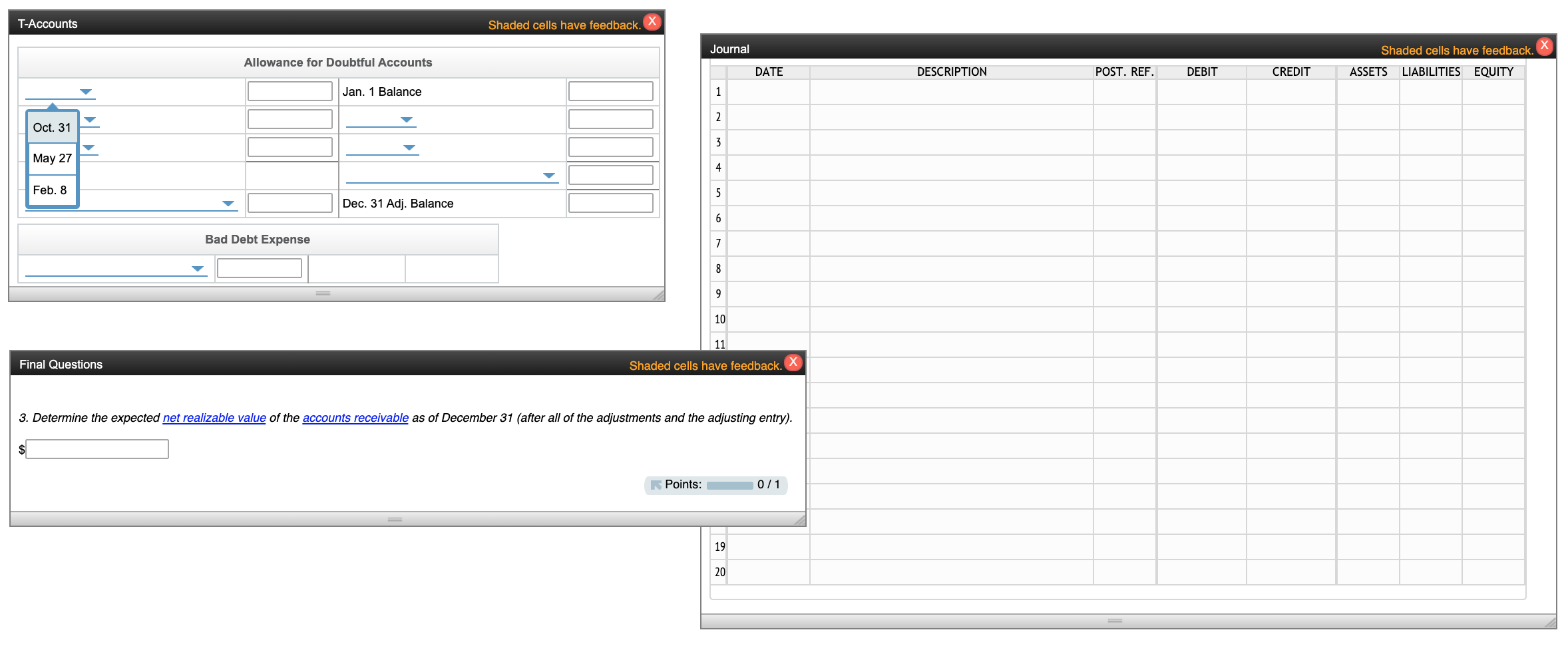 Solved The following transactions were completed by Irvine | Chegg.com