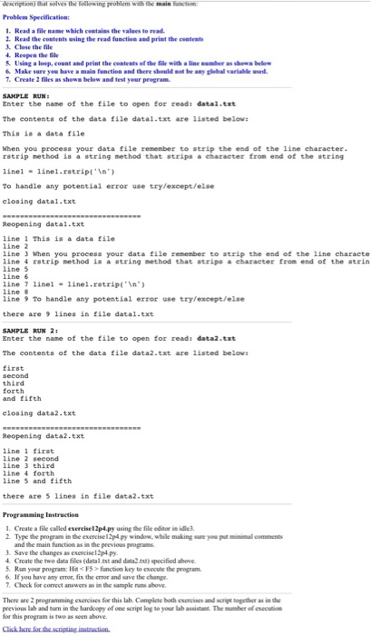 Solved Esercise 4: Program esercise for read and readline | Chegg.com