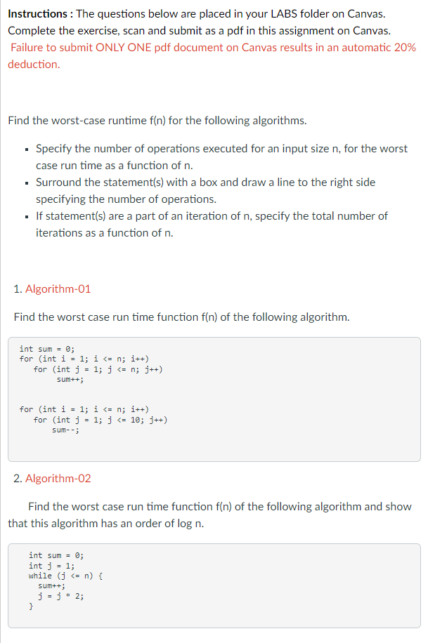 Solved Instructions : The questions below are placed in your | Chegg.com