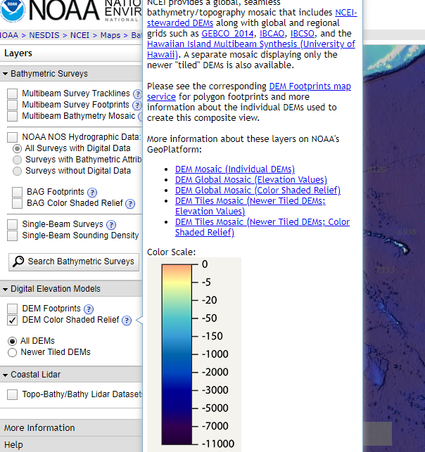 Solved ayers Identify Basemap - Options Bathymetric Surveys | Chegg.com