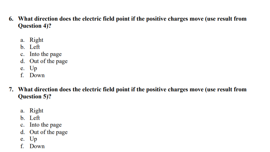 Solved 4. Now we will apply a magnetic field into the page. | Chegg.com