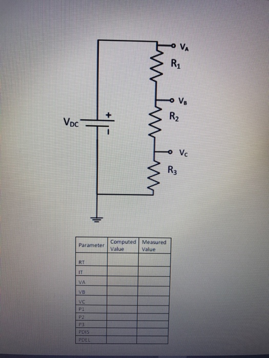 Solved CST 122 LAB3 LADDER CIRCUITs, VOLTAGE DIVIDERS & | Chegg.com