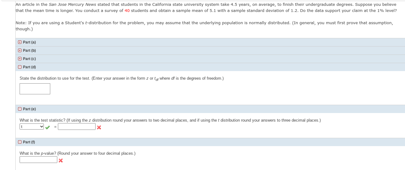 Solved though.) Part (a) Part (b) Part (c) Part (d) State | Chegg.com