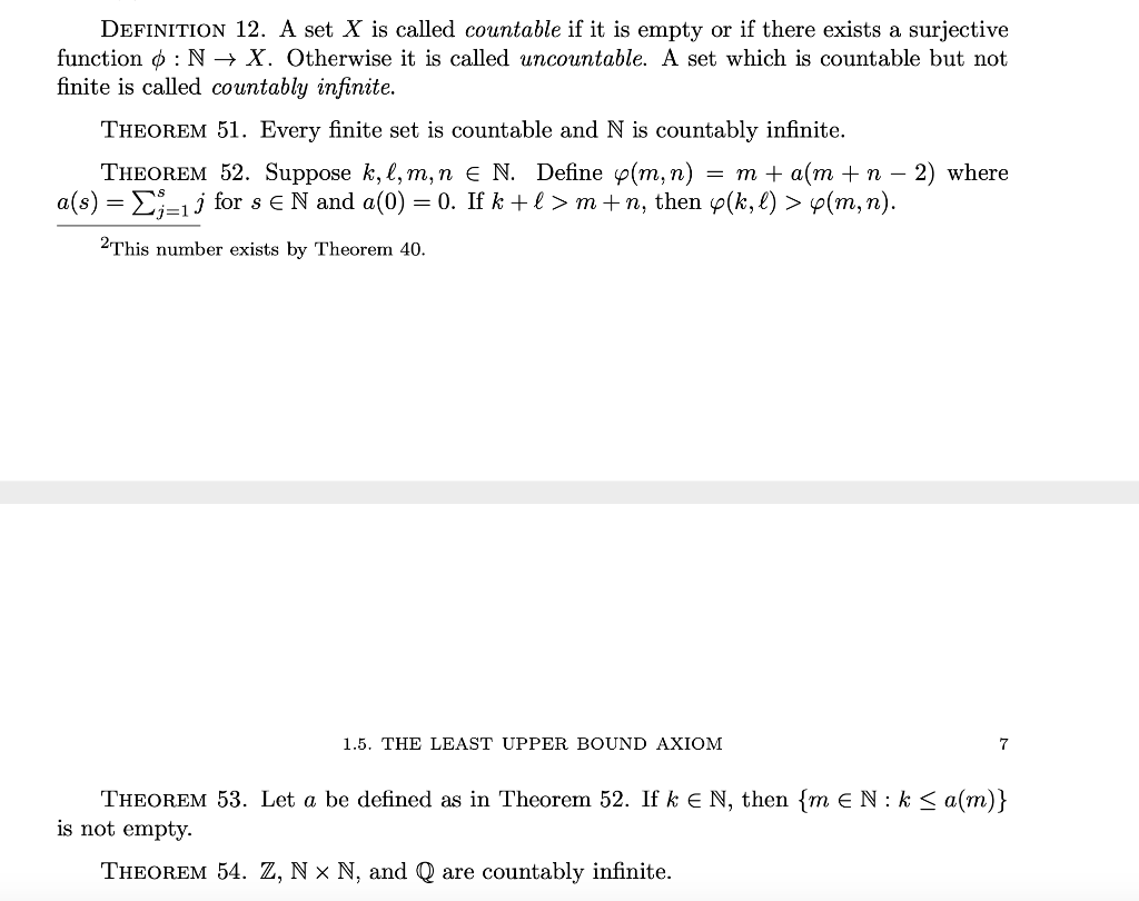 Solved PLEASE PROVE THEREOM 51, 53 AND 54. use definitions | Chegg.com