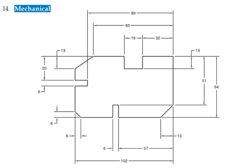 Solved For Problems 13-15, start a new drawing from scratch | Chegg.com