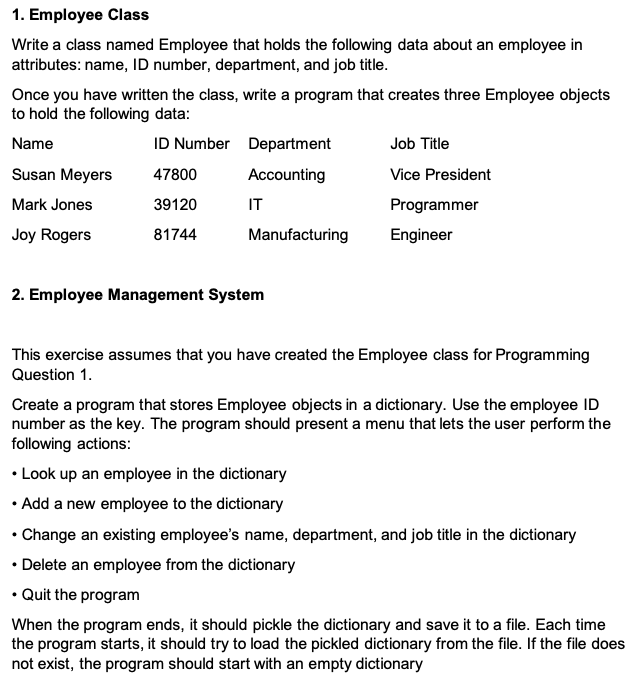 Solved PROGRAMMING LANGUAGE IS PYTHON ASKING FOR # 2 Here | Chegg.com