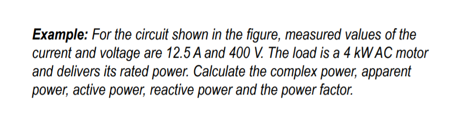 Solved Example: For the circuit shown in the figure, | Chegg.com