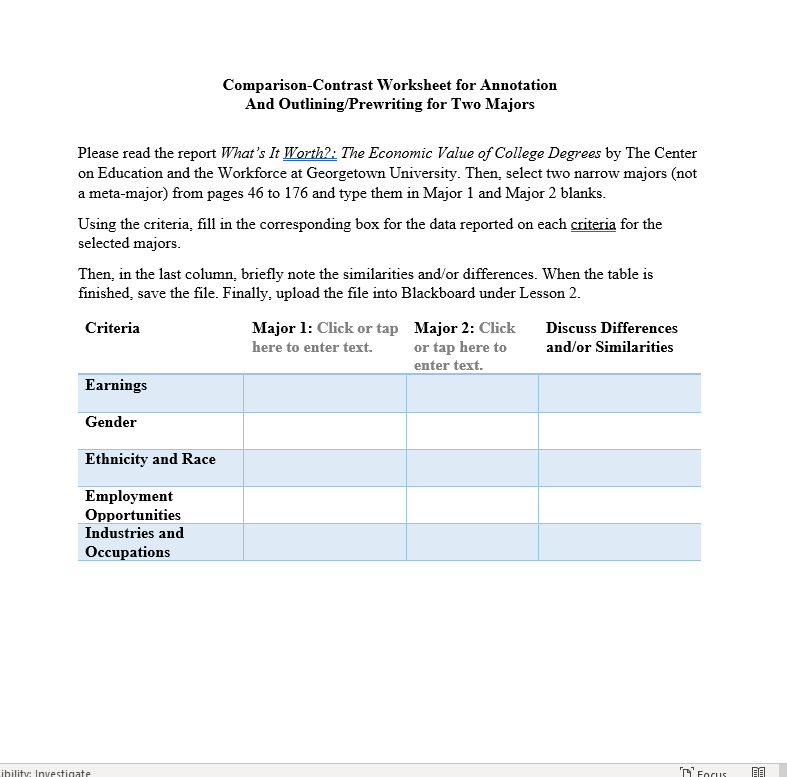 For this assignment, you will write an annotation, | Chegg.com