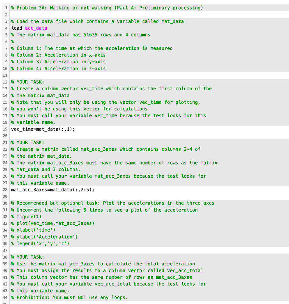 Solved The aim of this probelm is to write a script to | Chegg.com