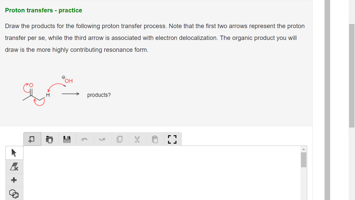 Solved Proton transfers - practice Draw the products for the | Chegg.com