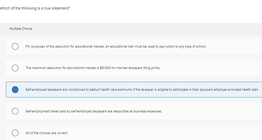 Solved Which of the following is a true statement? Multiple | Chegg.com