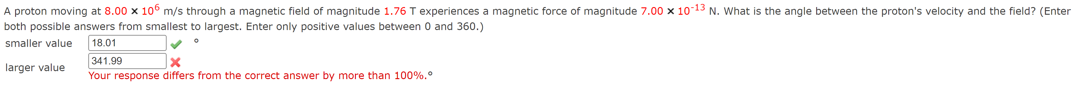 Solved both possible answers from smallest to largest. Enter | Chegg.com