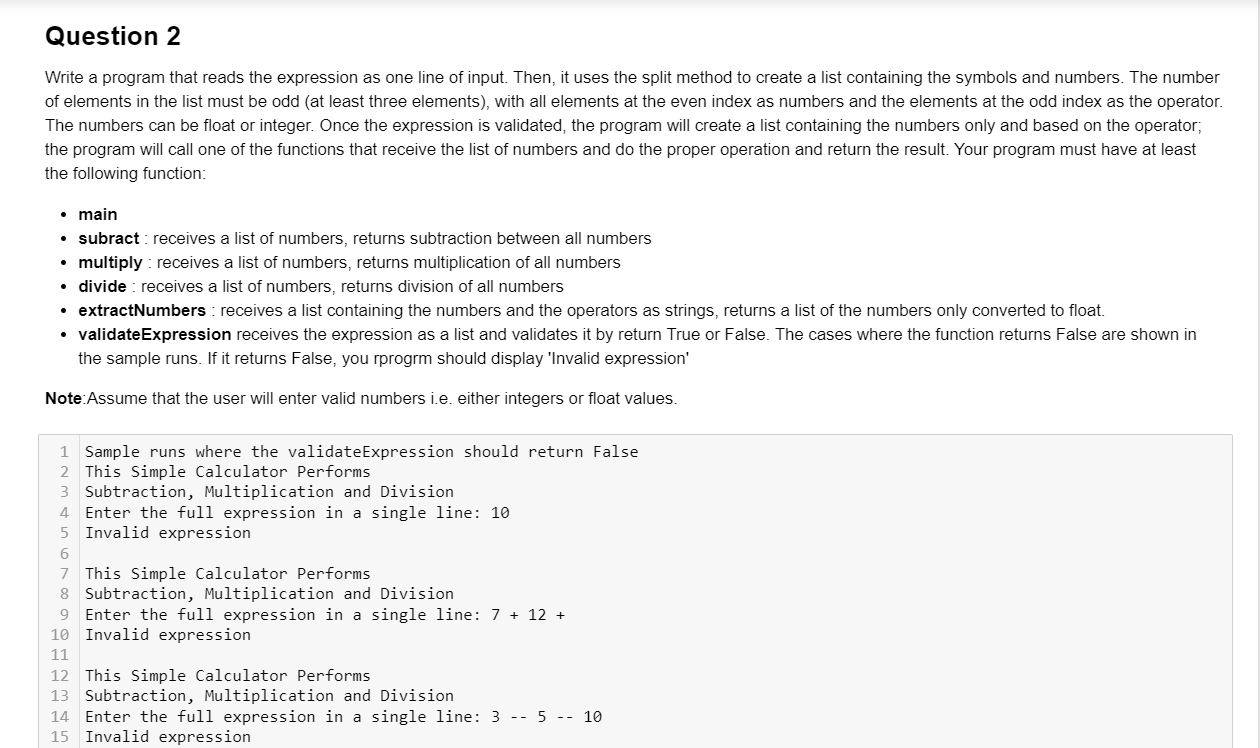 Solved I want the code for python language and please make | Chegg.com