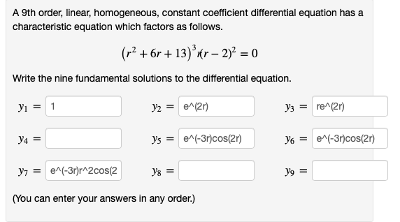 Solved Homework 6 Problem 11 Previous Problem Problem