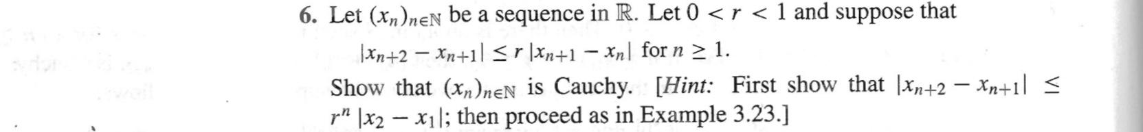 Solved 6. Let (xn)n∈N be a sequence in R. Let 0 | Chegg.com