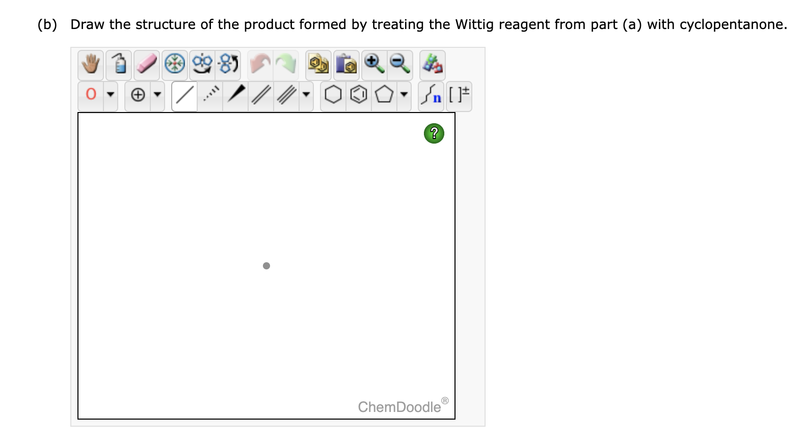 Solved a) Draw the structure of the Wittig reagent formed | Chegg.com