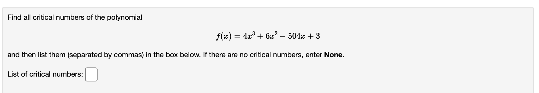 Solved Find all critical numbers of the | Chegg.com