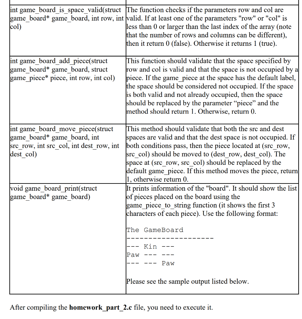 Solved Step 1. First, you need to create a structure game | Chegg.com