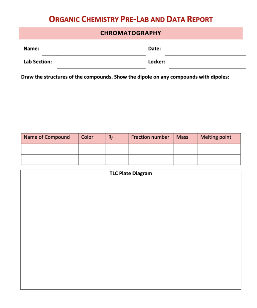 Please help fill out the pre-lab report. Thanks! I | Chegg.com