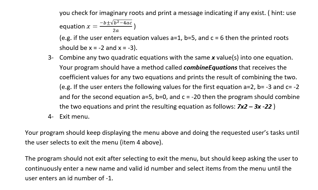 Solved that is the rest part of the project (because of | Chegg.com
