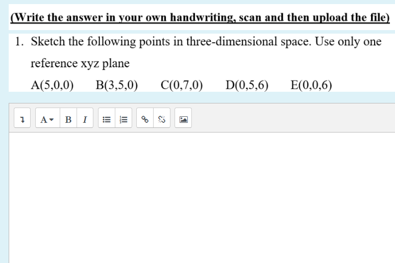 Solved (Write the answer in your own handwriting, scan and | Chegg.com