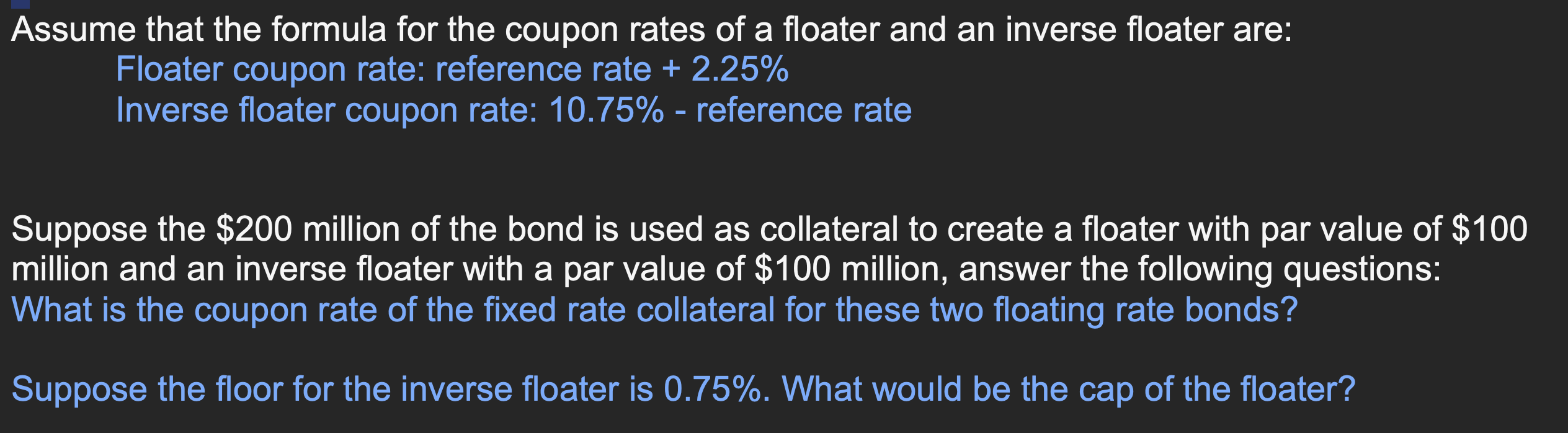 Assume that the formula for the coupon rates of a | Chegg.com
