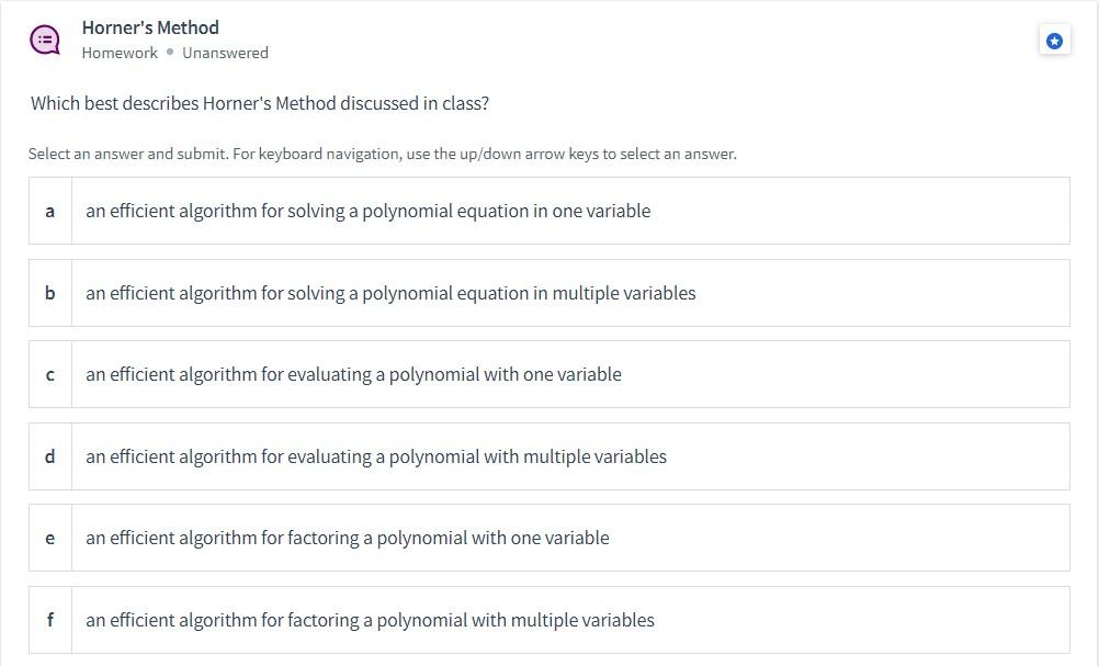 Solved Doomsday Algorithm #1 Homework. Unanswered Which of | Chegg.com