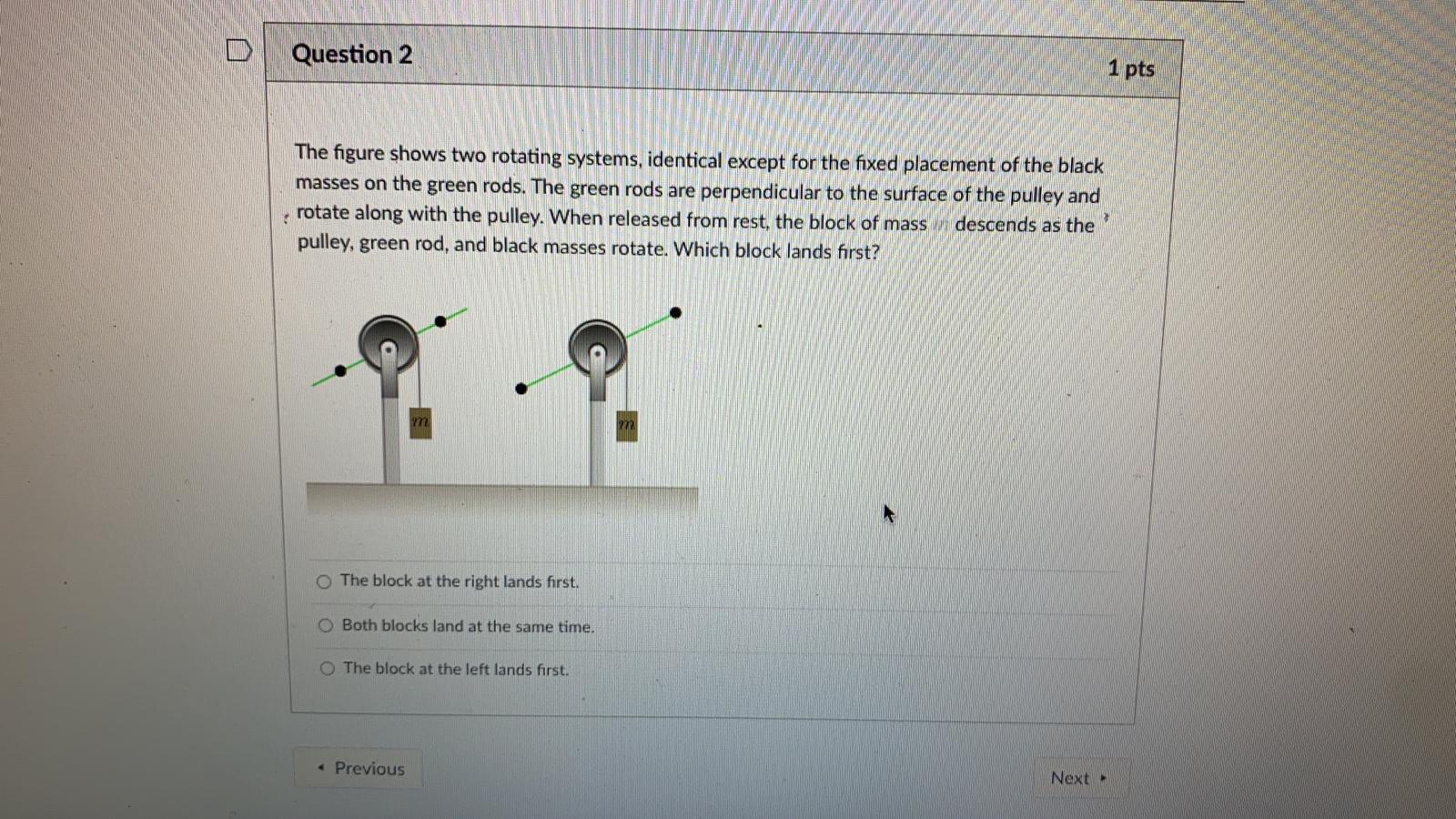 Solved The Figure Shows Two Rotating Systems Identical 