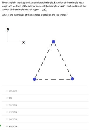 Solved The triangle in the diagram is an equilateral | Chegg.com