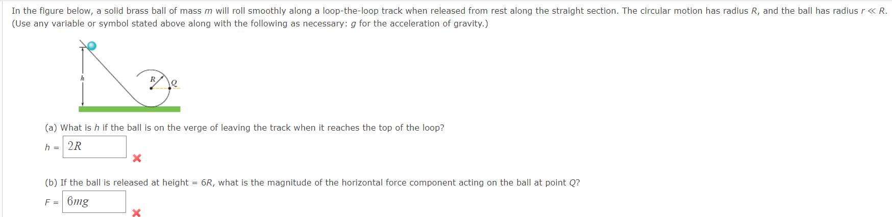 Solved (Use any variable or symbol stated above along with | Chegg.com