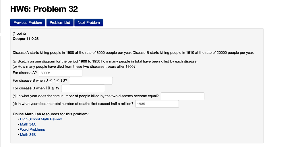 Solved HW6: Problem 32 Previous Problem Problem List Next | Chegg.com