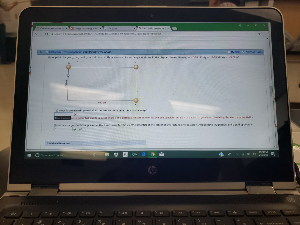 Solved x Phys 1008 - Homework 3 x ← c.secure l https://www | Chegg.com