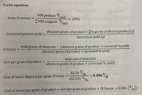 Actual yield, theoretical yield, equations, reagents, | Chegg.com