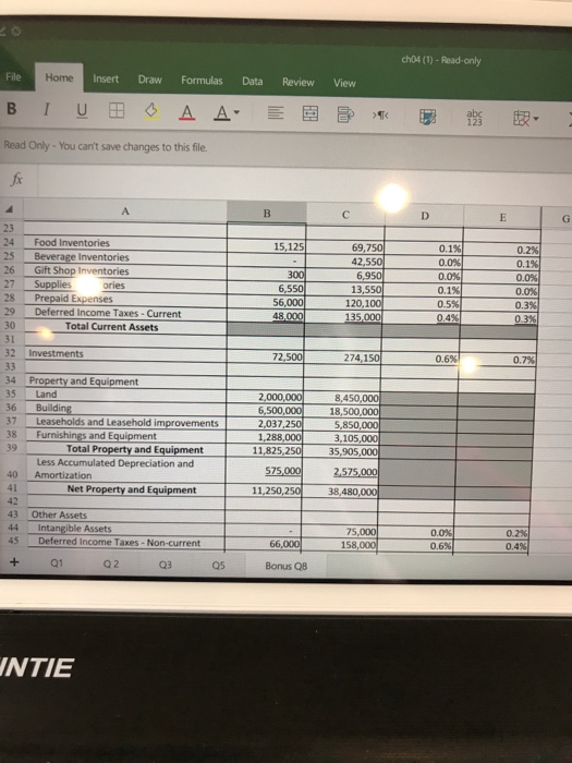 Solved ch04 (1) . Read-only Home Insert Draw Formulas Data | Chegg.com