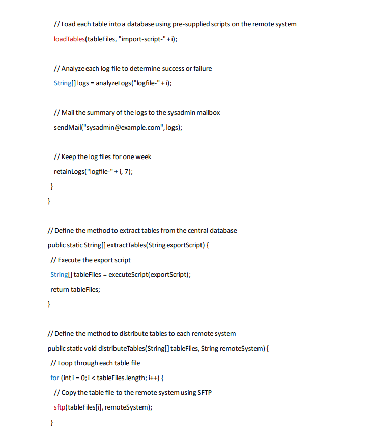 Solved The psuedocode i posted is there for reference. That | Chegg.com