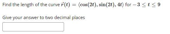 Solved Find the length of the curve | Chegg.com