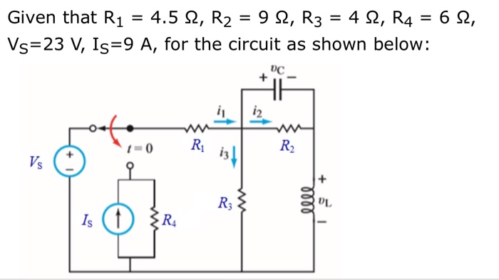 Solved Given that R1 = 4.5 Ω, R2 = 9 Ω, R3 = 4 Ω, R4 = 6 Ω, | Chegg.com